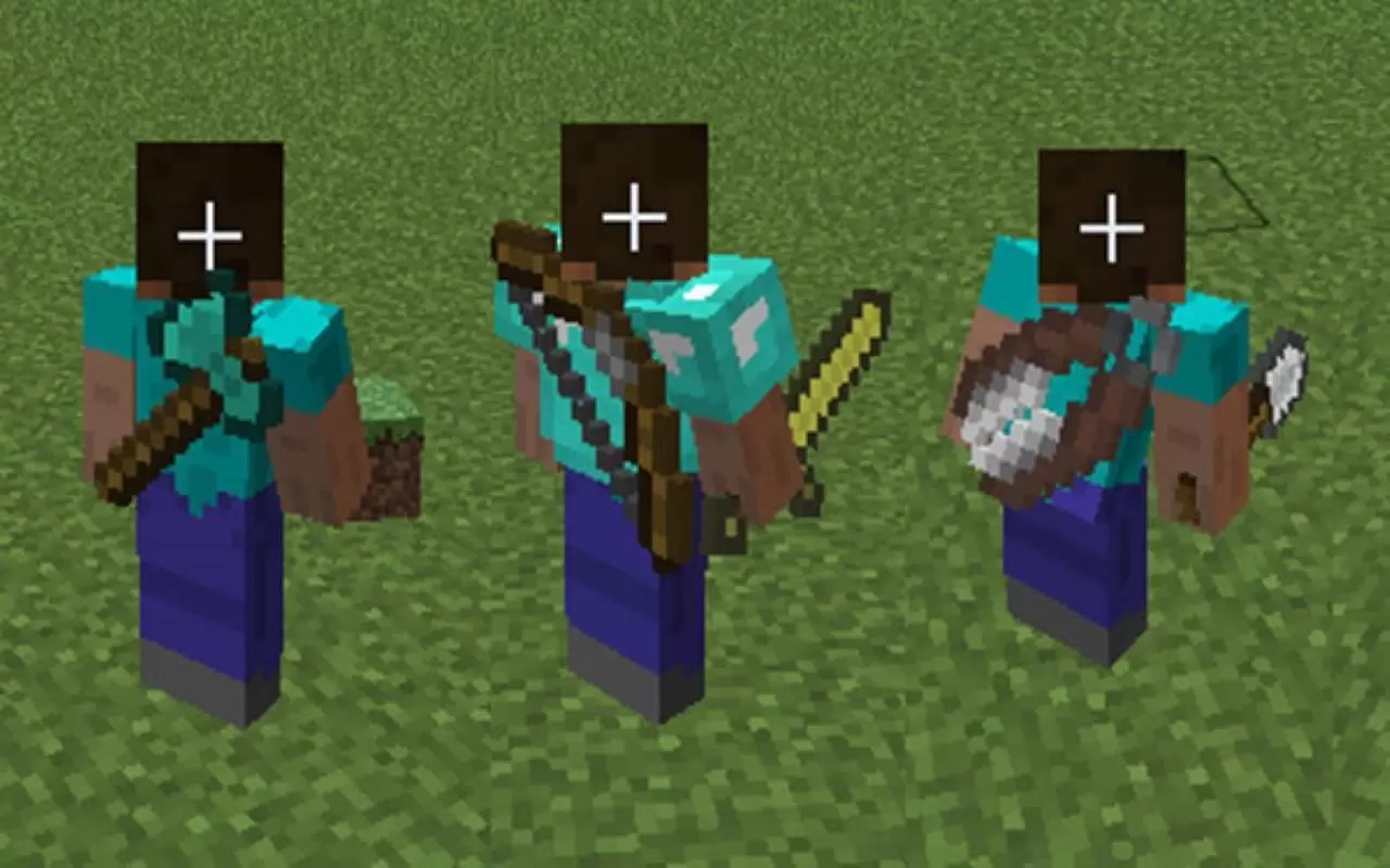 Download Backtools Mod for Minecraft PE: Time to Show Off