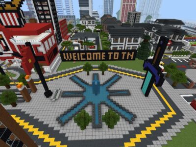 Zombie Apocalypse City Map for Minecraft PE: Download Map