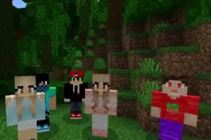 Download People Mod for Minecraft PE: different characters