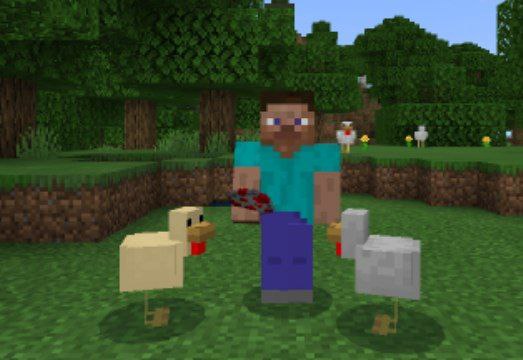 Download Chicken Mod for Minecraft Bedrock Edition