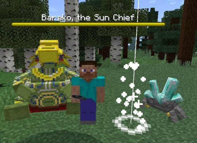 Download Mowzies Mobs Mod Minecraft PE: fight terrible creatures