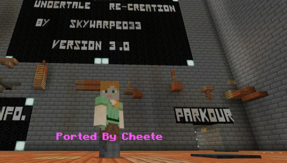 Download Undertale Map for Minecraft Bedrock Edition