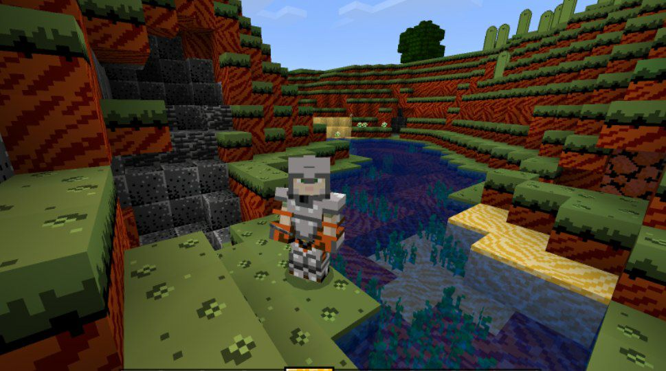 Download Retrones Texture Pack for Minecraft PE: interesting features