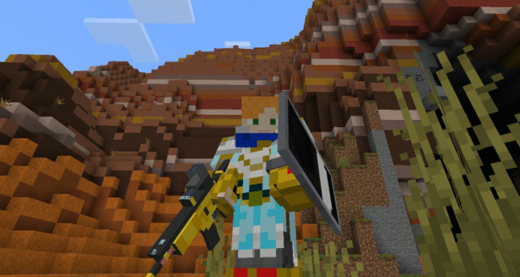 Download Gun Texture Pack for Minecraft Bedrock Edition