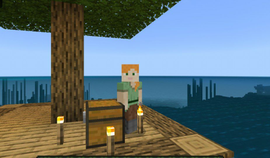 Download Sea Survival Map for Minecraft Bedrock Edition