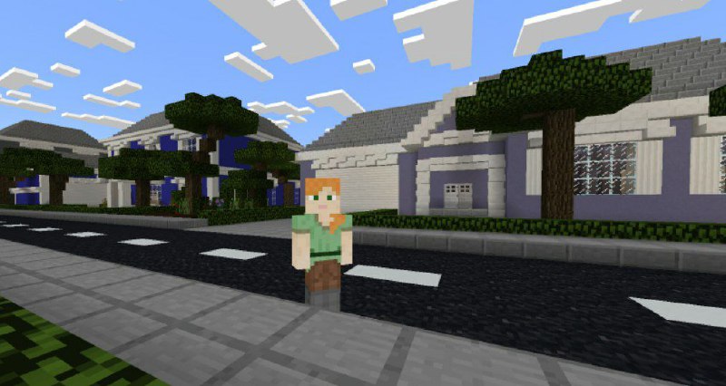 Download Neighborhood Map for Minecraft Bedrock Edition