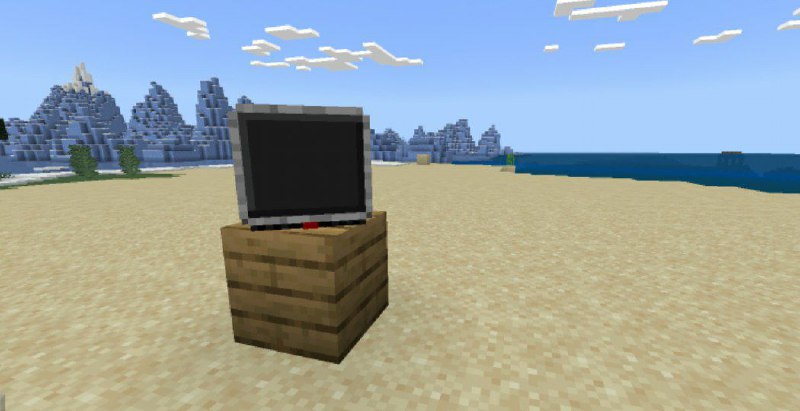 Download TV Mod for Minecraft PE: modern technics