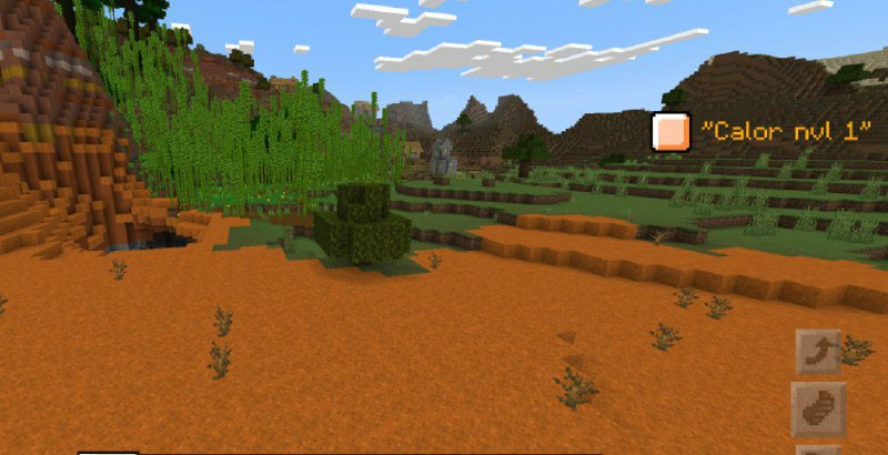 Download Heat Mod for Minecraft PE: dangers around
