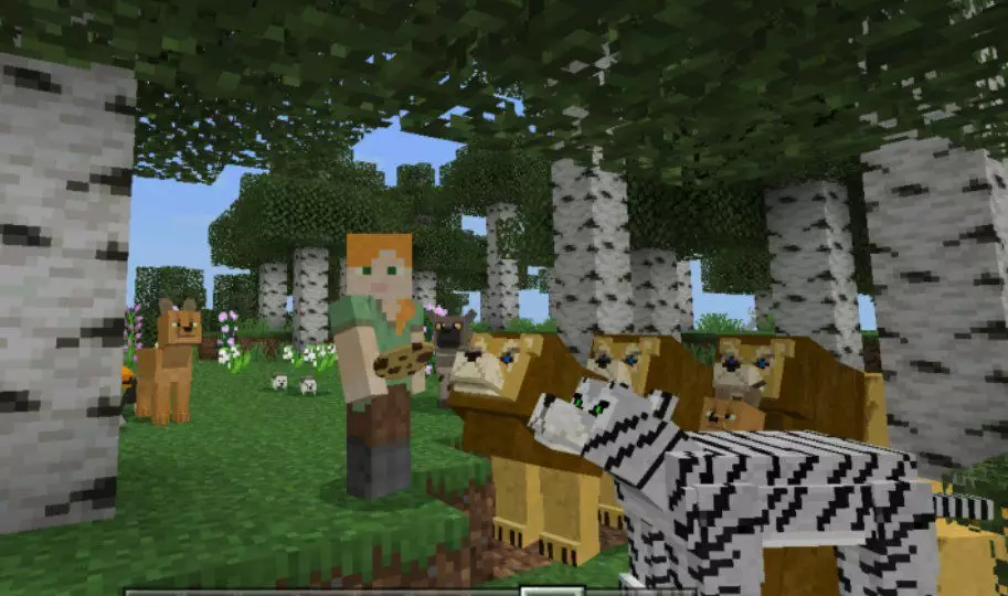 Download Wild Animals Mod for Minecraft PE: variety of species