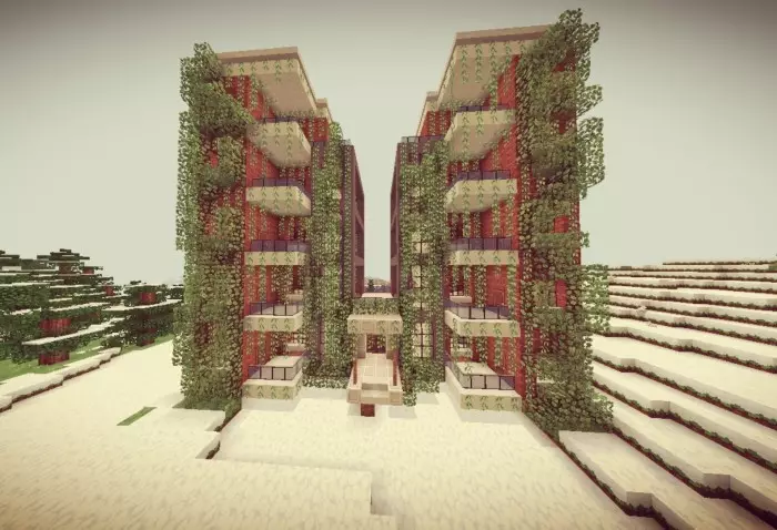 Download Post Apocalyptic Structures Mod for Minecraft PE