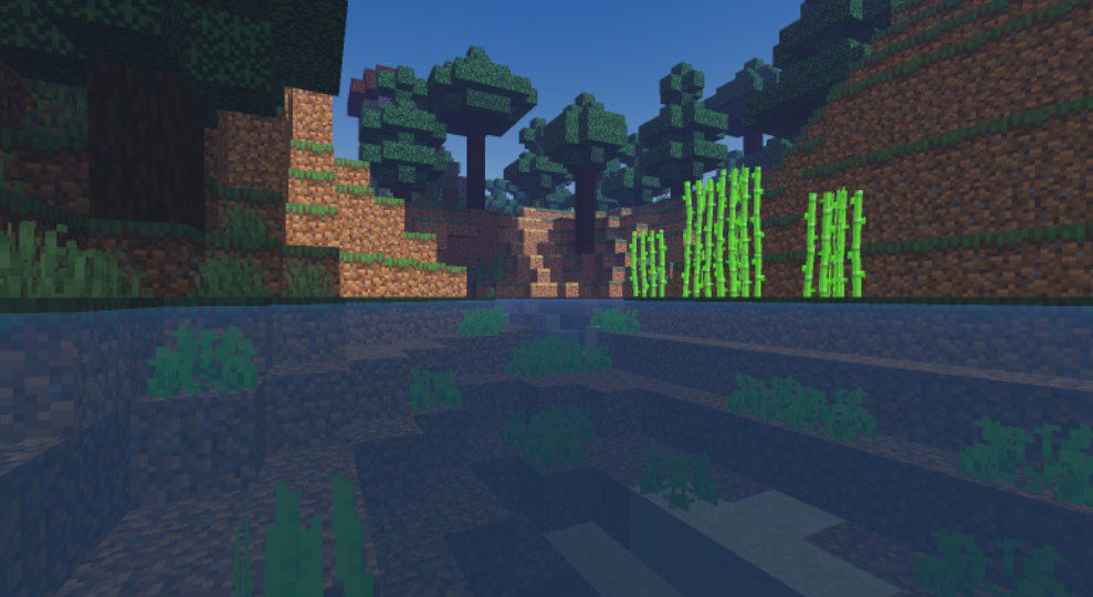 Download Zebra Shaders for Minecraft PE: transformation of space