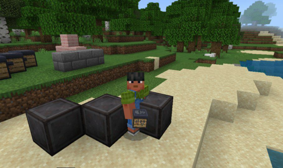 Download Ghost Blocks Mod for Minecraft Bedrock Edition