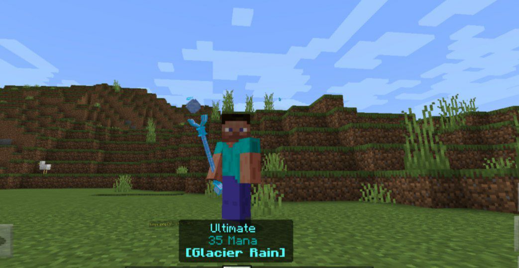 Download Magical Warfare Mod for Minecraft PE: frost power