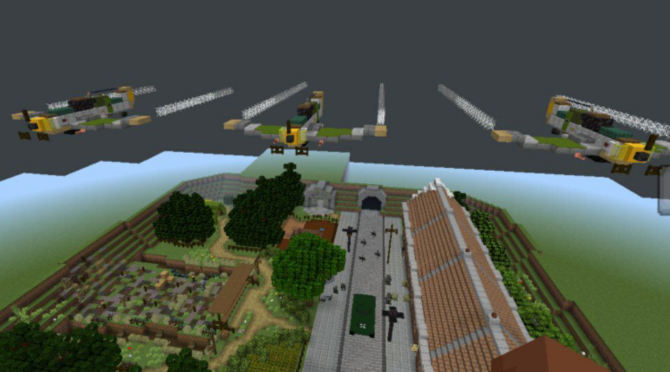 Download Normandy Map for Minecraft PE: military trials