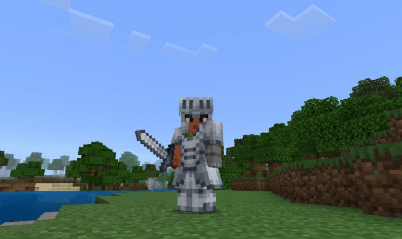 Download Steel Mod for Minecraft PE: universal material