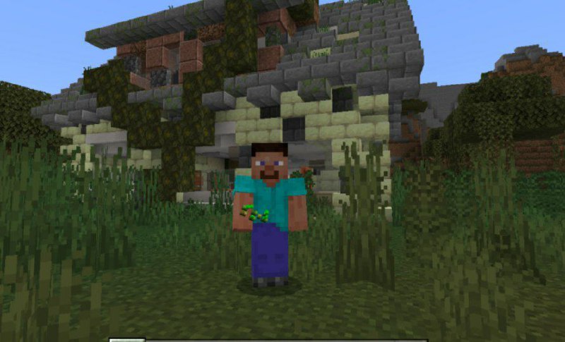 Download Abandoned House Mod for Minecraft PE: unusual housing