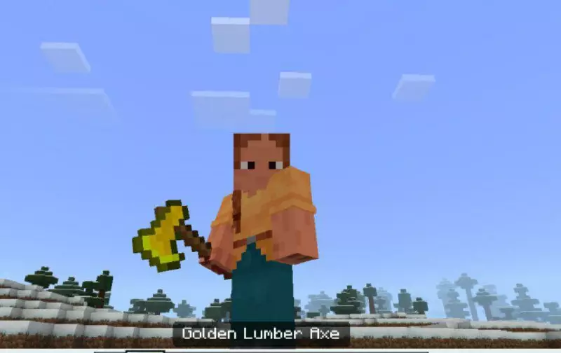 Download Axe Mod for Minecraft Bedrock