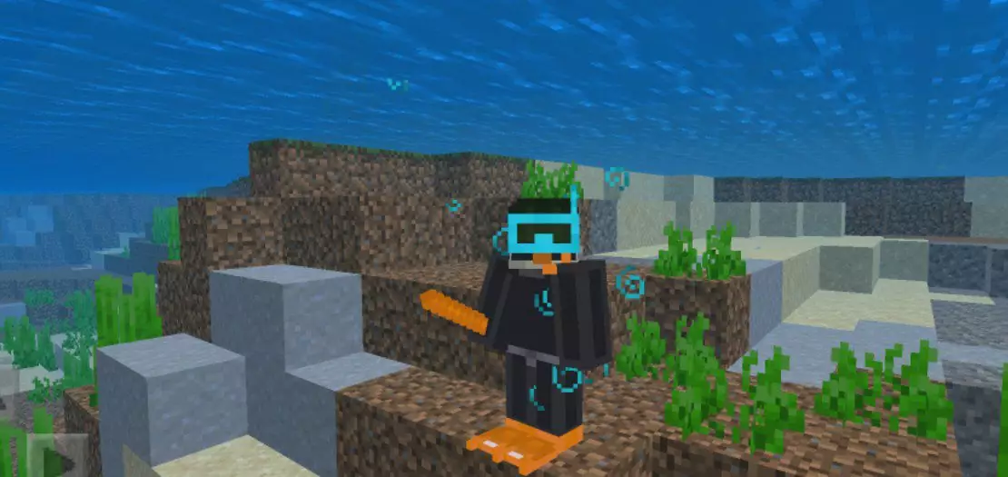 Download Diving Mod for Minecraft PE: explore the underwater world