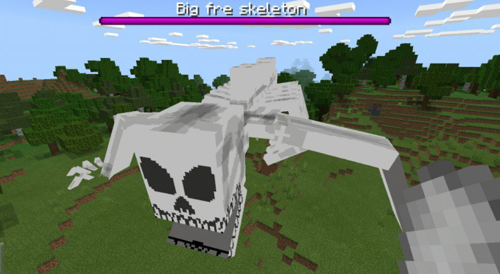 Download Skeleton Mod for Minecraft PE: terrible danger