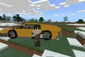 Download Car Mod for Minecraft PE: Best Cars for Minecraft Bedrock