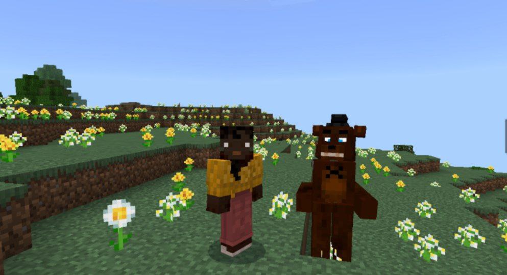 Download Freddy Mod for Minecraft PE: the creepy creatures are back