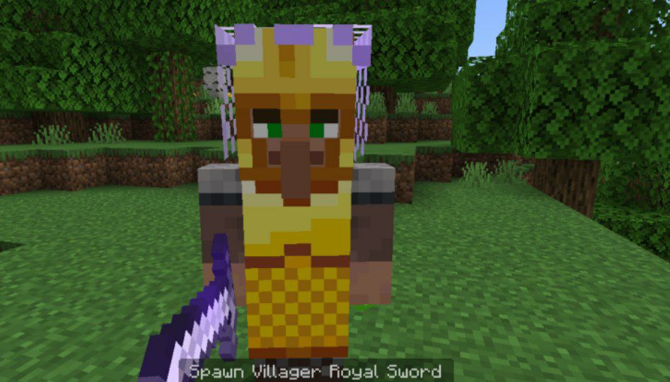 Download Villager Soldier Mod for Minecraft Bedrock Edition