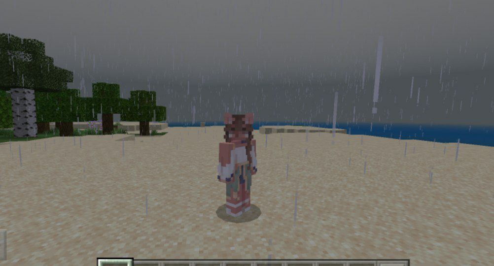 Download Realistic Rain Texture Pack for Minecraft PE: Realistic Rain ...