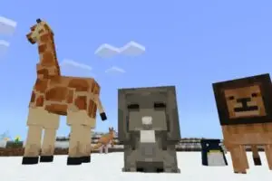 Download Animal Mod for Minecraft PE: new friends