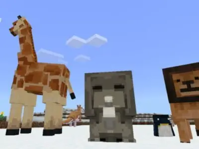 Download Safari Animals Mod for Minecraft PE: Safari Animals Mod for ...