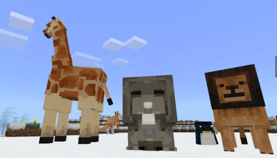 Download Safari Animals Mod for Minecraft PE: Safari Animals Mod for ...