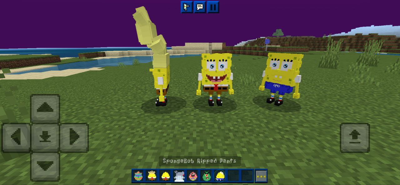 Spongebob Mod for Minecraft PE: Download