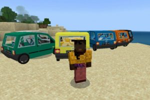 Download Car Mod for Minecraft PE: Best Cars for Minecraft Bedrock