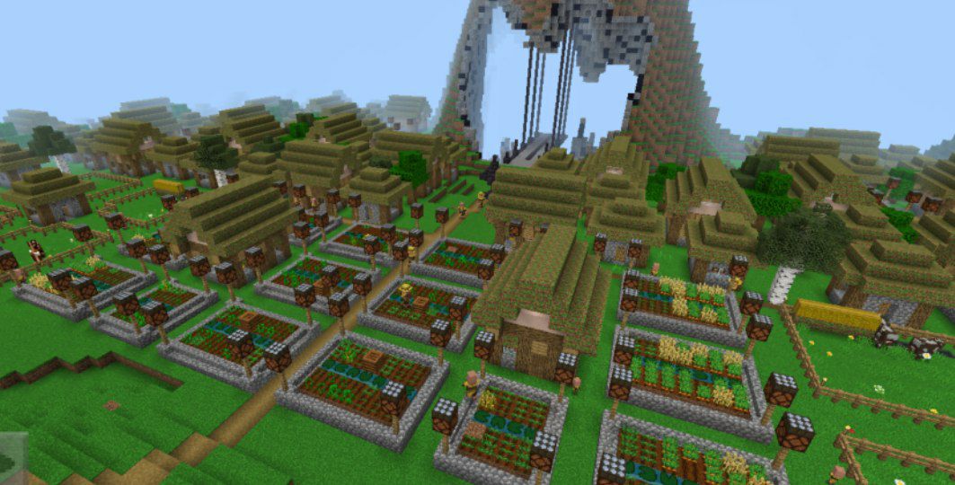 Download Volcano Island Map for Minecraft Bedrock Edition