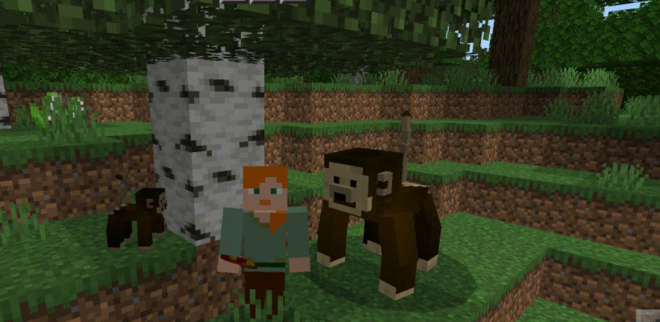 Download Banana Monkeys Mod for Minecraft PE: Banana Monkeys Mod for ...