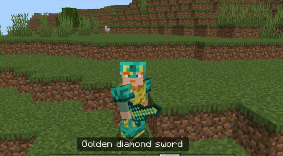 Download Gold Mod for Minecraft PE: Gold Mod for Minecraft Bedrock Edition