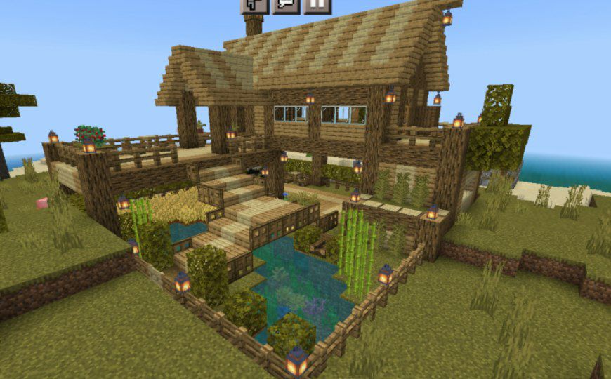 Download Quick House Construction Mod for Minecraft PE