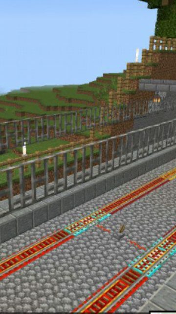 Download Nanobana Kinako Train Map for Minecraft PE: Nanobana Kinako ...