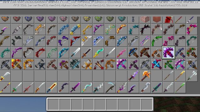 Download Weapons from Minecraft Dungeons Mod for Minecraft PE: Weapons ...