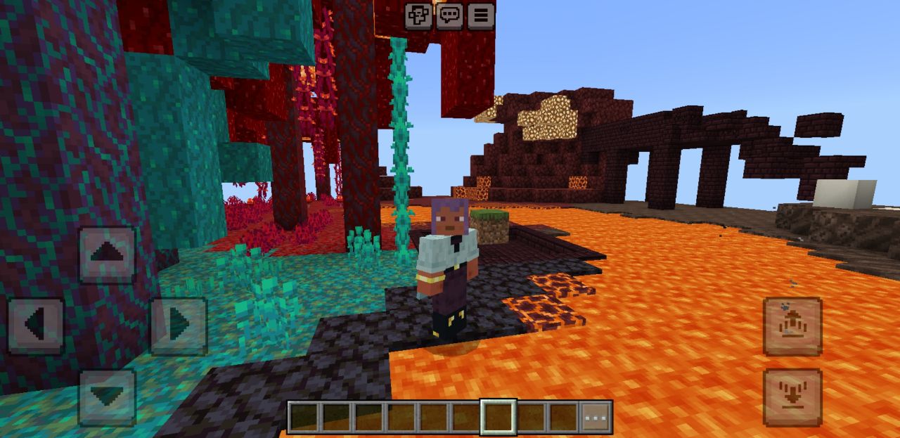 Download One Block Nether Island Map for Minecraft PE: One Block Nether ...