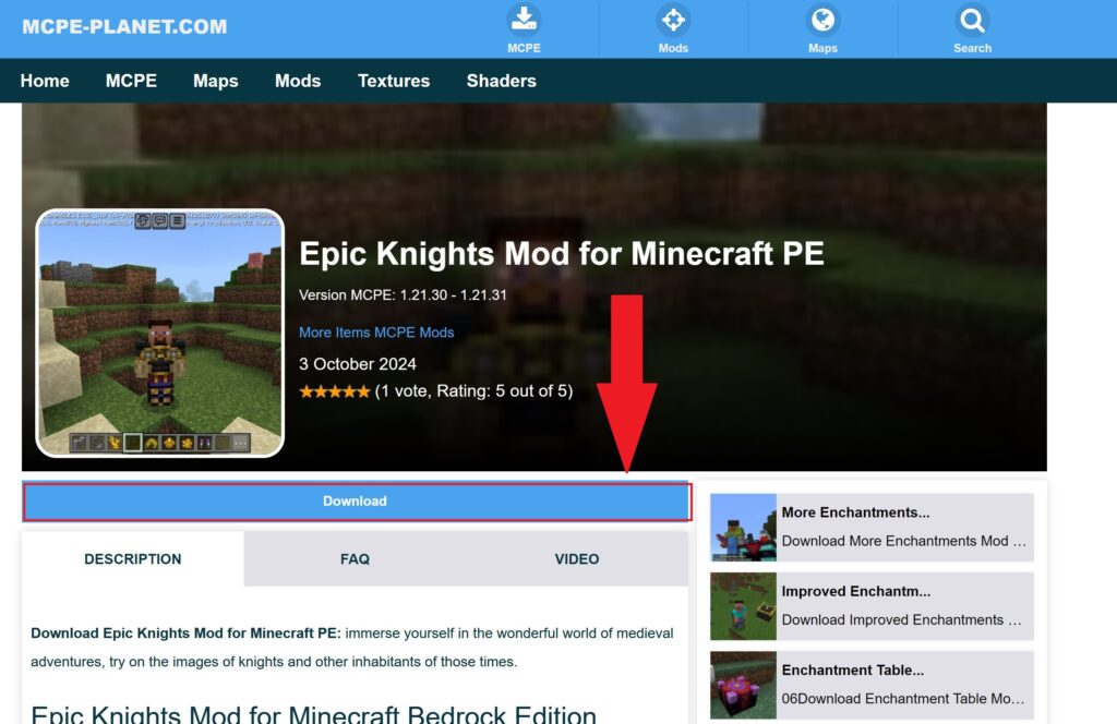 How to install Mods and Addons for Minecraft on Android: FAQ Tutorial