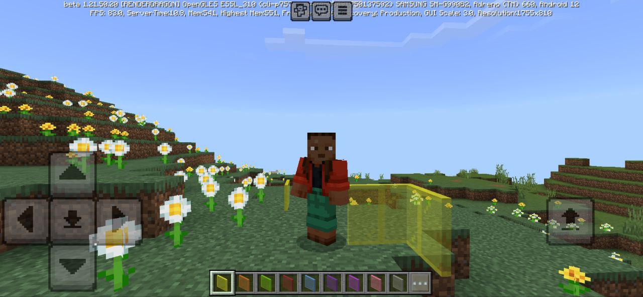 Download Clear and Borderless Texture Pack for Minecraft Bedrock Edition