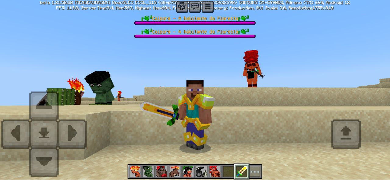 Download JS Fantasy Brasil Mod for Minecraft PE: JS Fantasy Brasil Mod for Minecraft Bedrock Edition