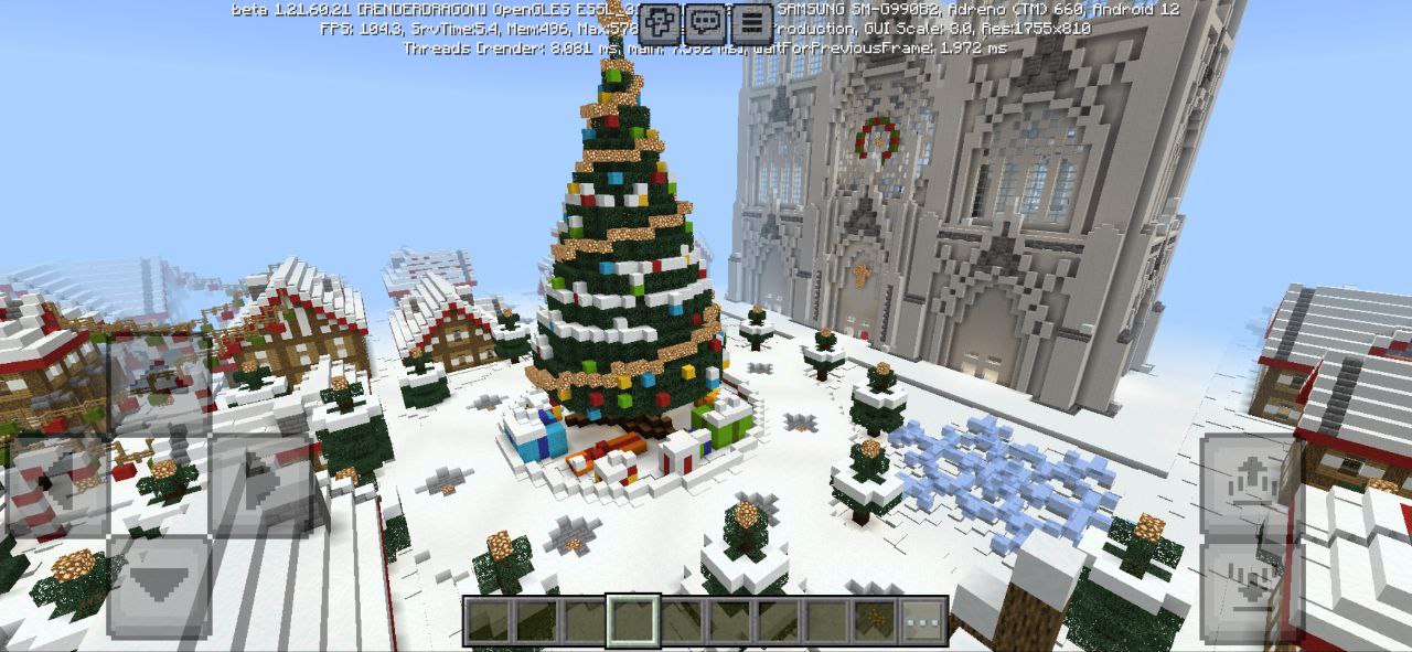 Download Christmas Map for Minecraft Bedrock Edition
