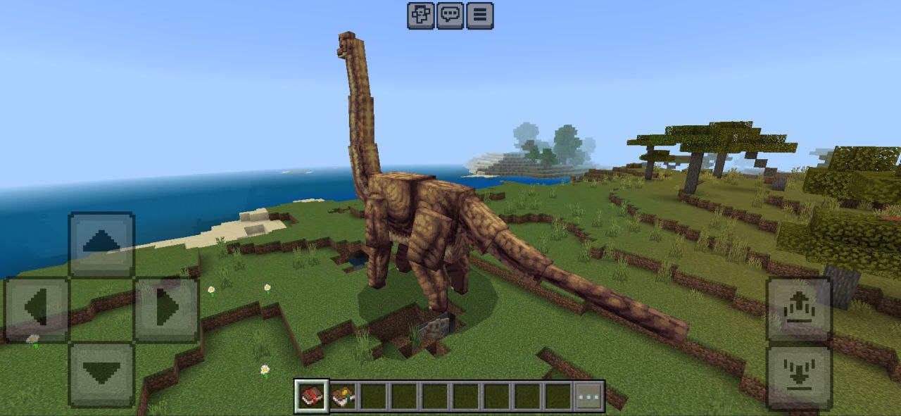 Download Dinosaurs Mod for Minecraft Bedrock Edition