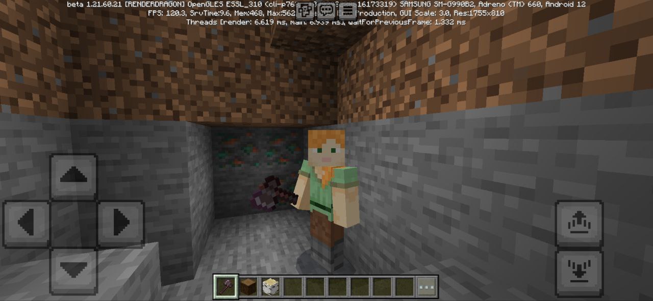 Download Falling Minerals and Trees Mod for Minecraft Bedrock Edition