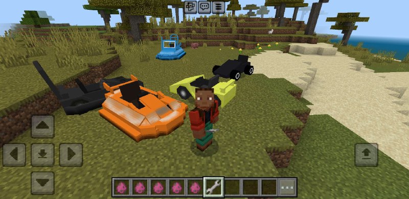 Download Simple Vehicles Mod for Minecraft Bedrock Edition