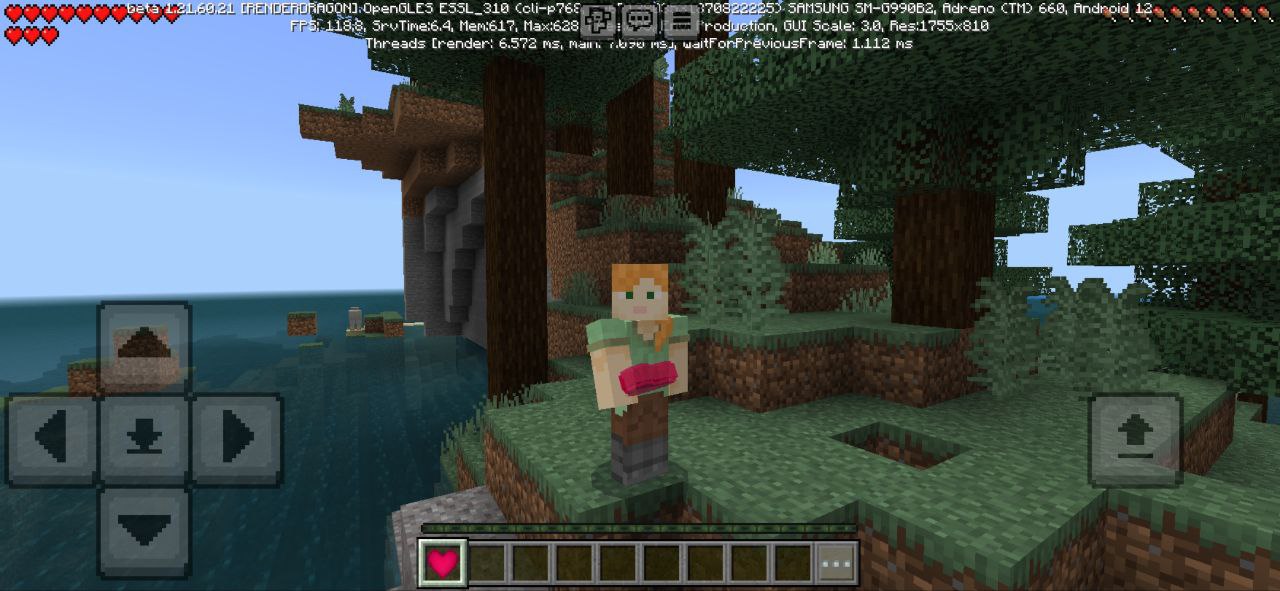 Download Terraria Life Crystal Mod for Minecraft Bedrock Edition