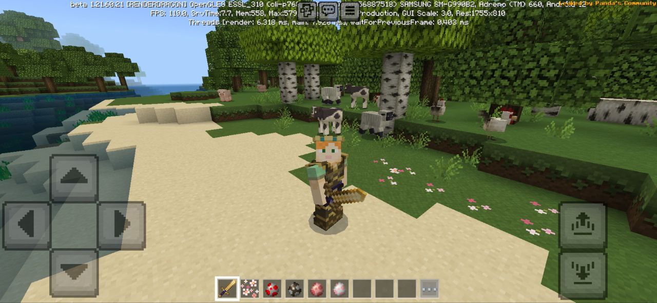Download Mizuno Craft Texture Pack for Minecraft Bedrock Edition