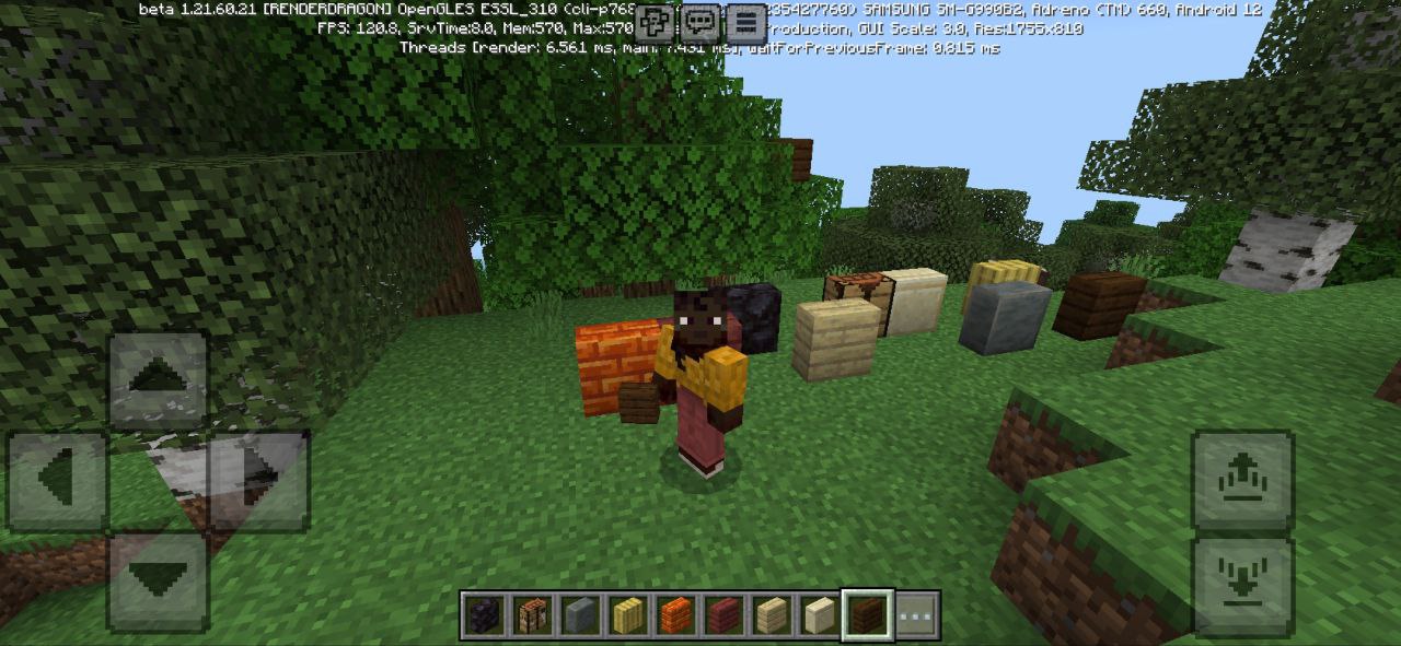 Download Simply Vertical Slabs Mod for Minecraft Bedrock Edition