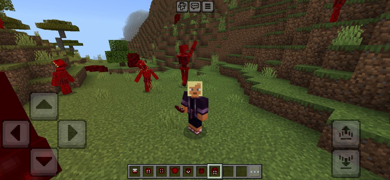 Download The Flesh that Hates Mod for Minecraft Bedrock Edition
